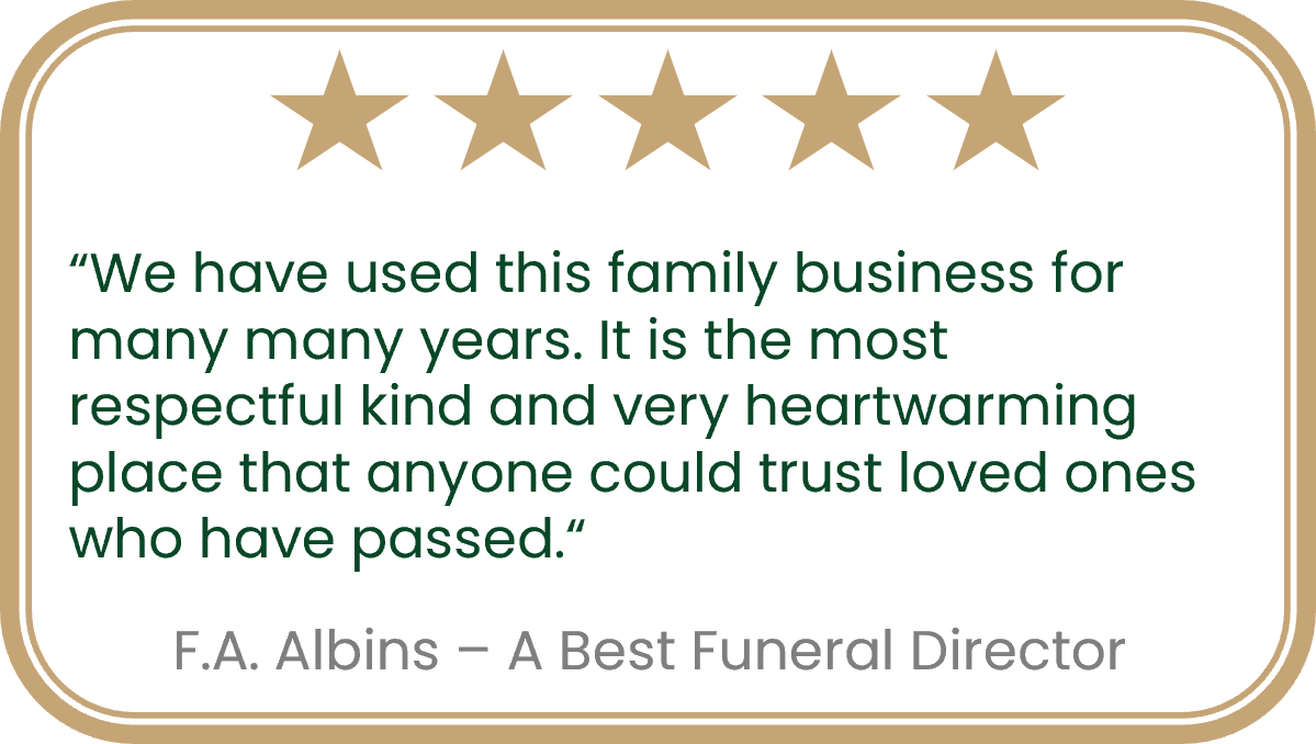 Best Funeral Directors | Trusted Independent Local Care